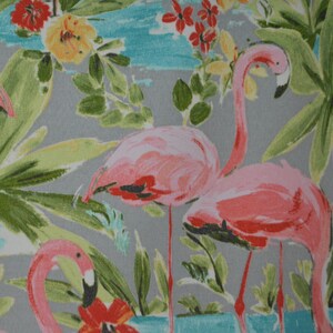 Flamingo Valance . Flamingo Curtain . Tropical Valance . Beach - Etsy
