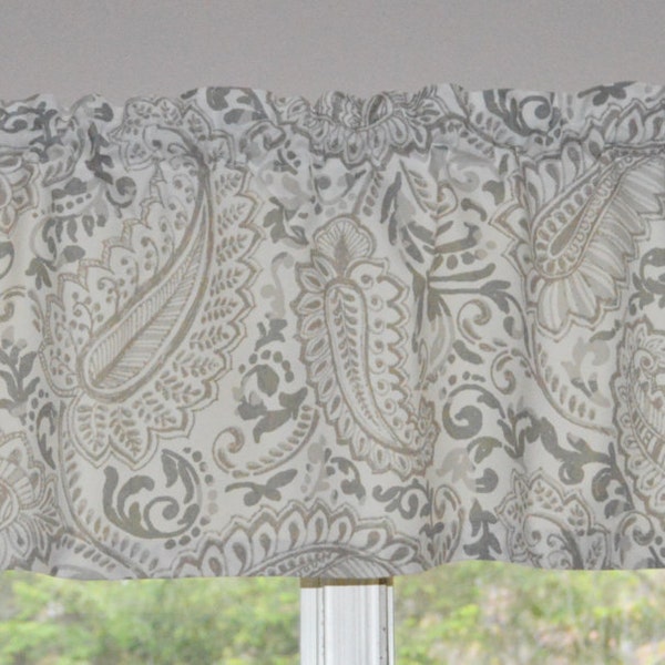 Paisley Valance - Etsy