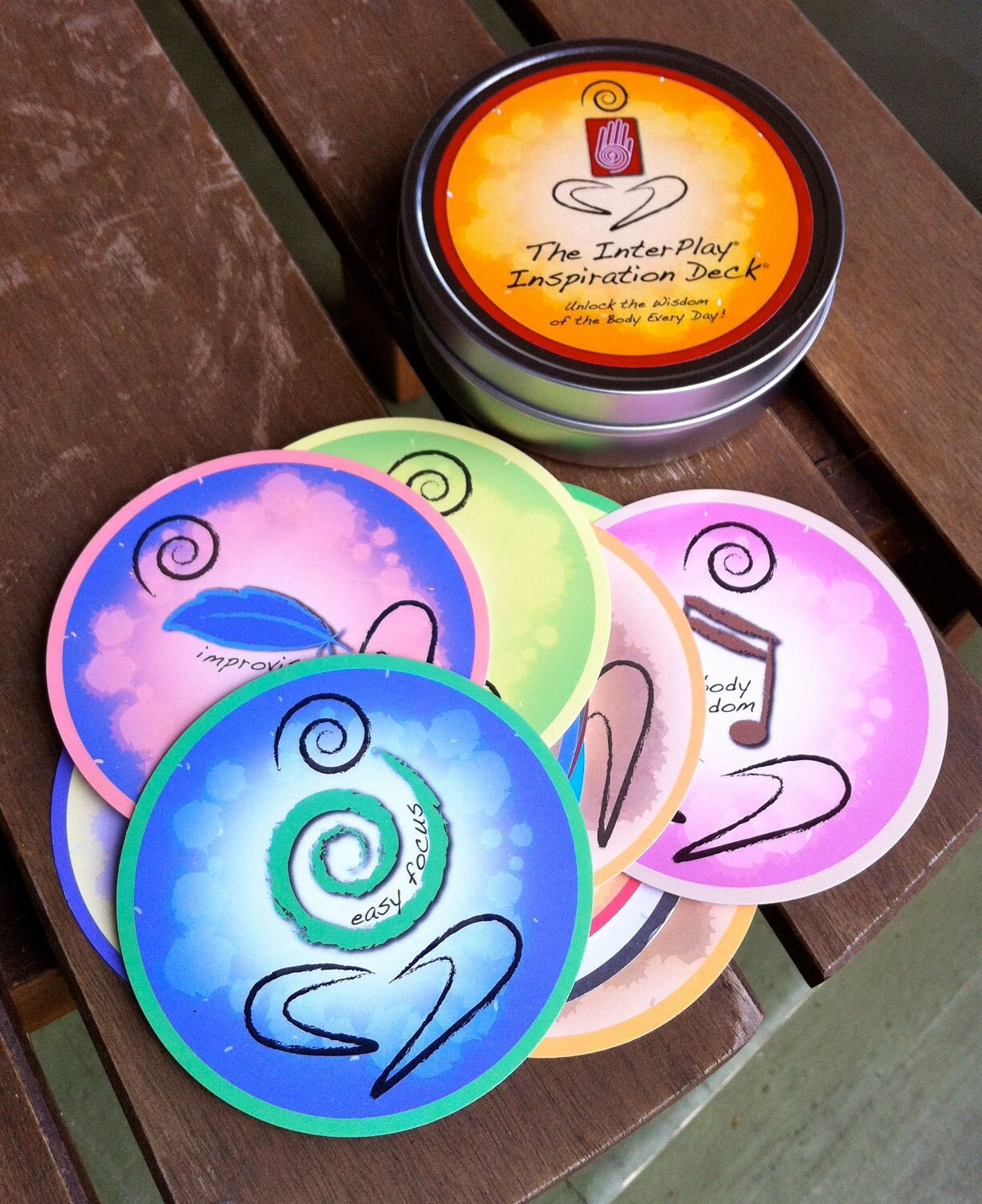 INSPIRATIONAL CARD DECK Oracle Insight Daily Message Interplay Inspired ...