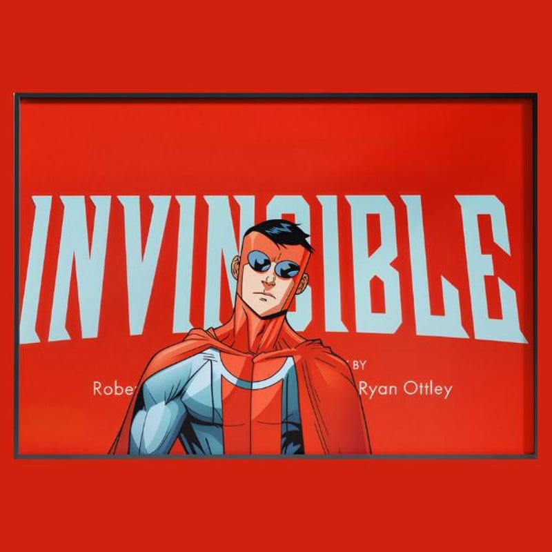Invincible Poster - Etsy