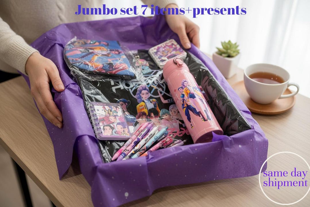 K-pop Hunter Mystery Box | Kpop Huntrix Set|gift for Teens | Pink ...