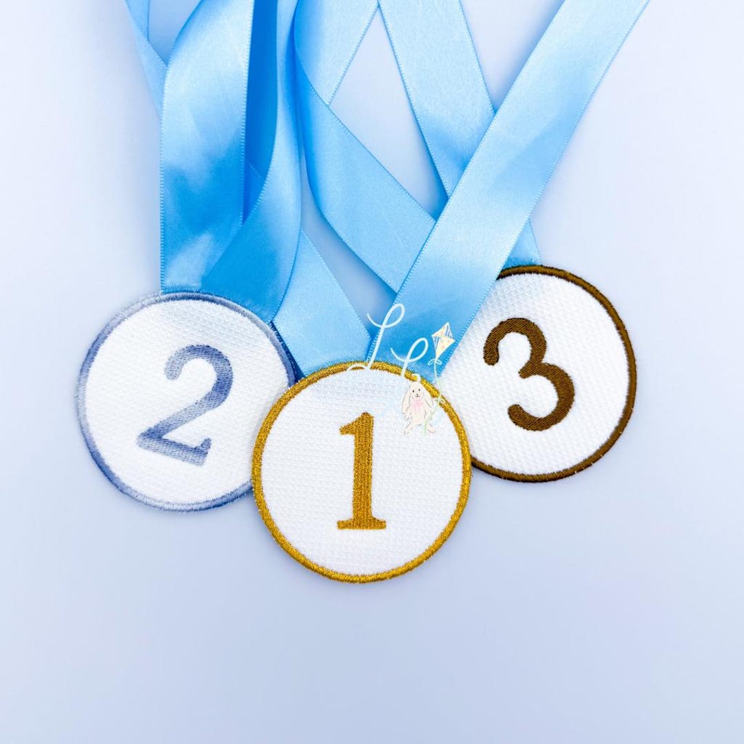 ITH Medal Machine Embroidery Design - Etsy