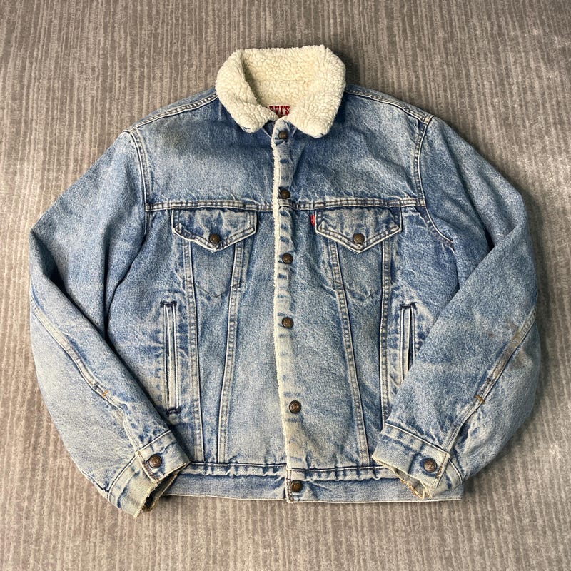 Vintage Levi Coat 90s - Etsy