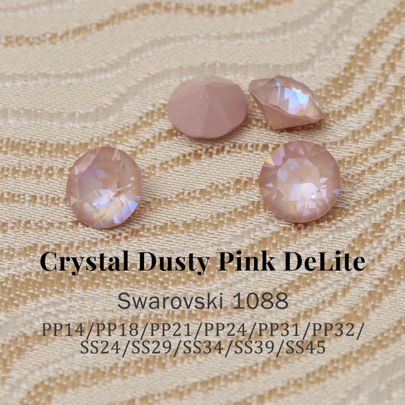 Pink Delite Rhinestones - Etsy