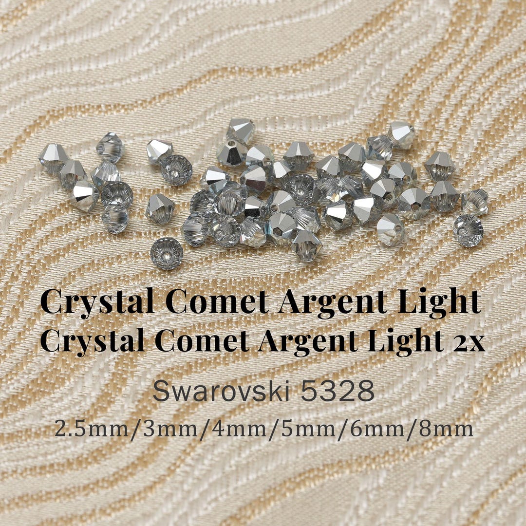Swarovski 5328 Crystal Comet Argent Light & Crystal Comet Argent Light ...