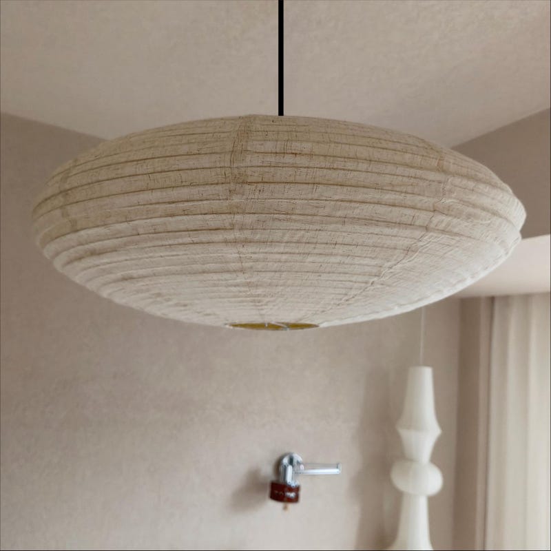 Oval Fabric Pendant Light - Etsy