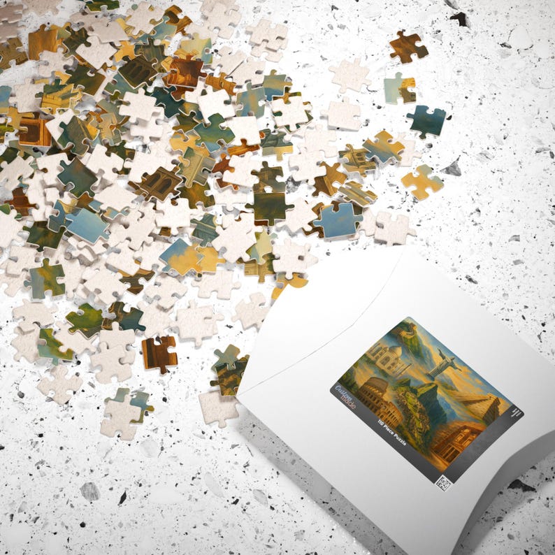 Seven Wonders of the World Jigsaw Puzzle 1000 Piece | Famous Global ...
