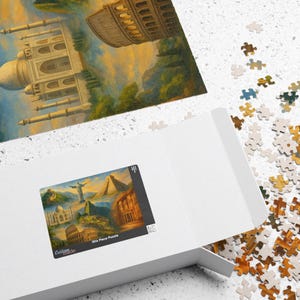 Seven Wonders of the World Jigsaw Puzzle 1000 Piece | Famous Global ...