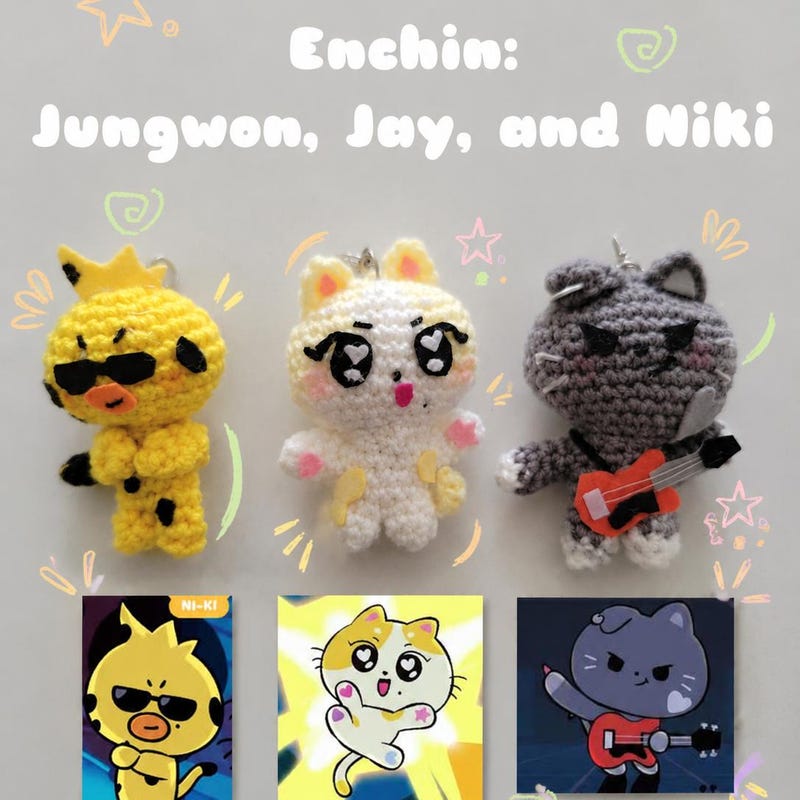 Enhypen Jungwon Keychain - Etsy