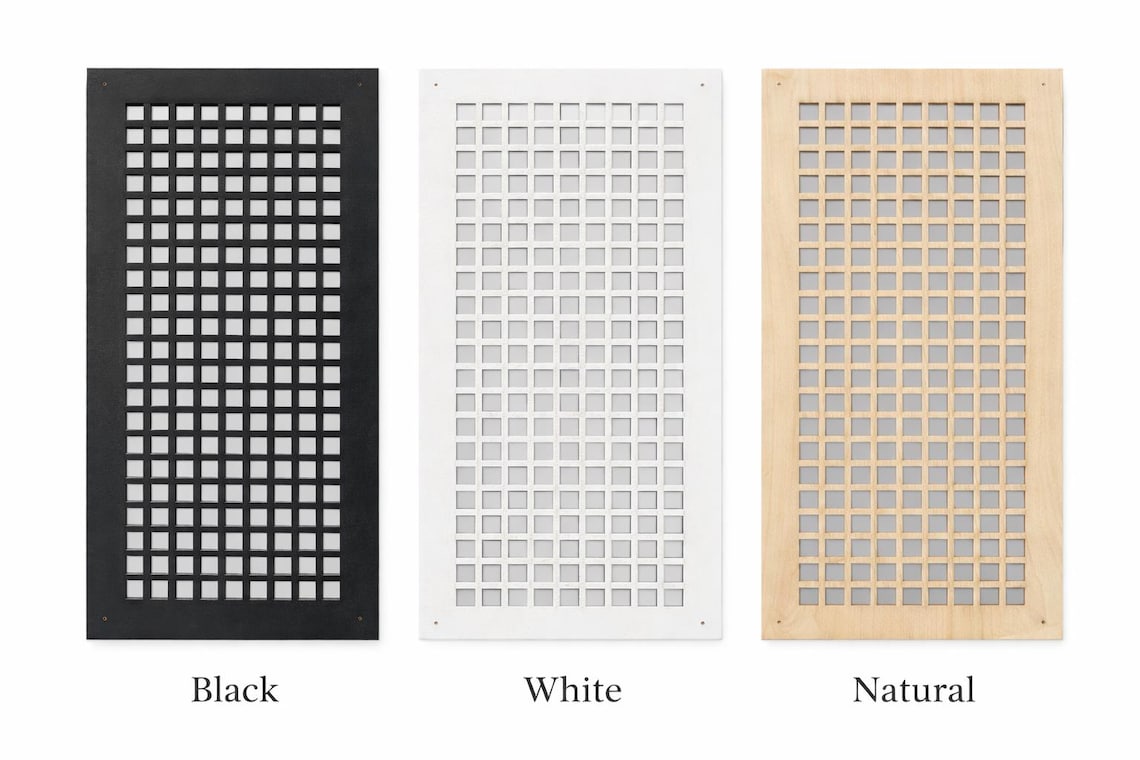 Air Vent Cover , Premium 1/4” Thick Wood for Walls and Ceiling in ...