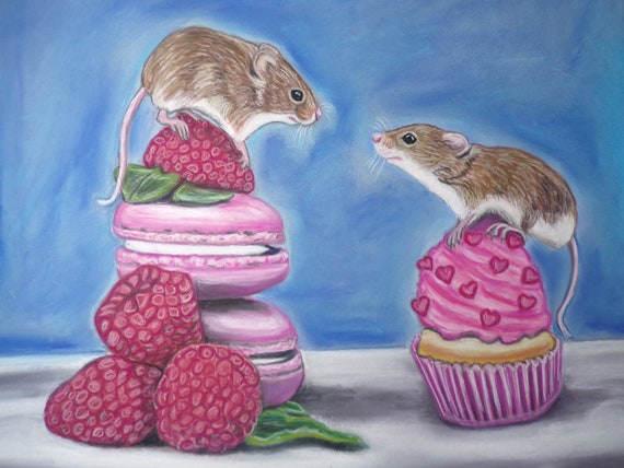Mouse Whimsical Paintings