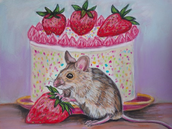 Mouse Whimsical Paintings