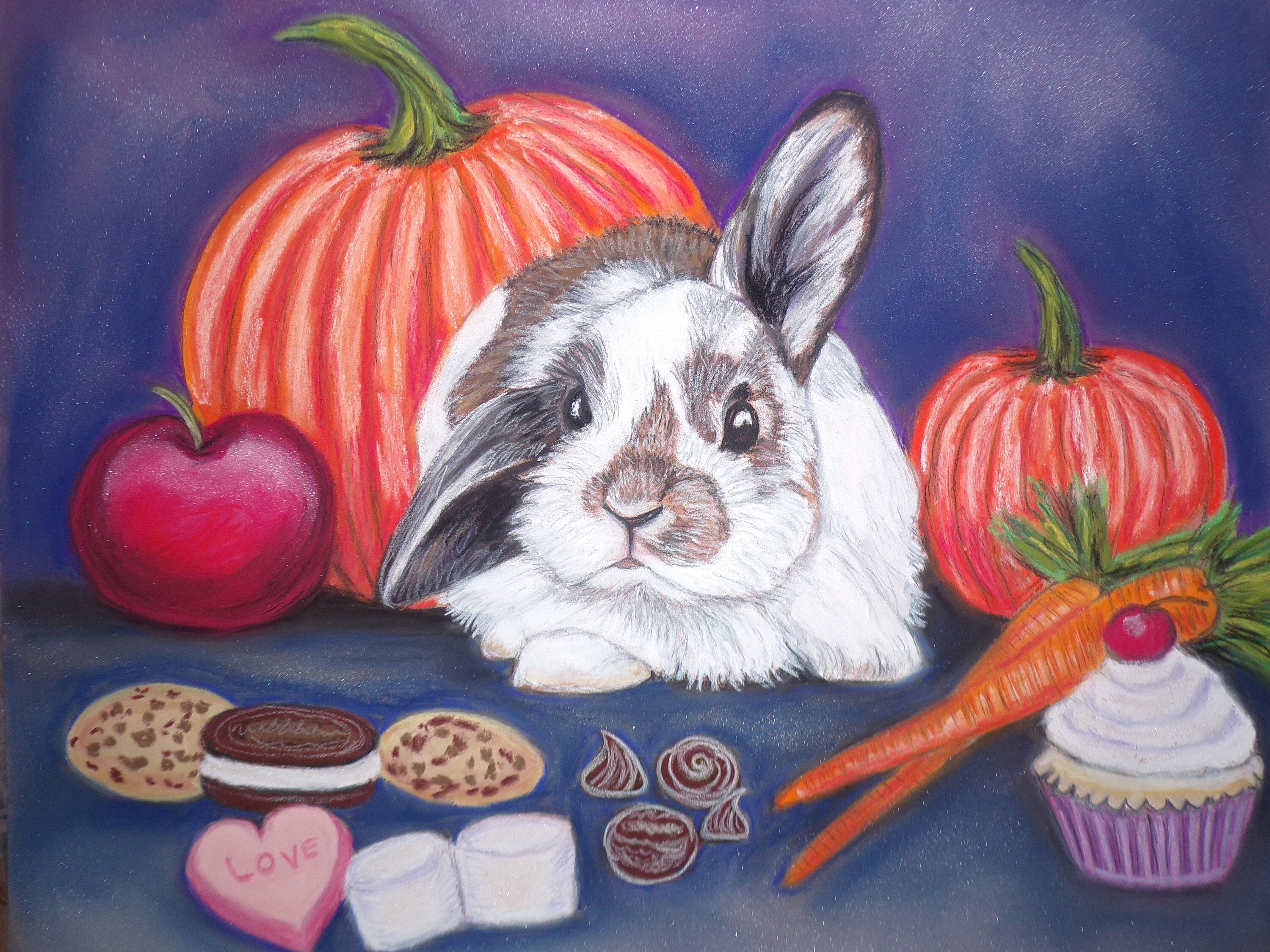 Rabbit Party , Bunny Art, Whimsical Art, Rabbit Fine Art Print - Etsy