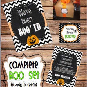 You've Been Boo'ed! {instand Download} Ready to Boo! - Etsy