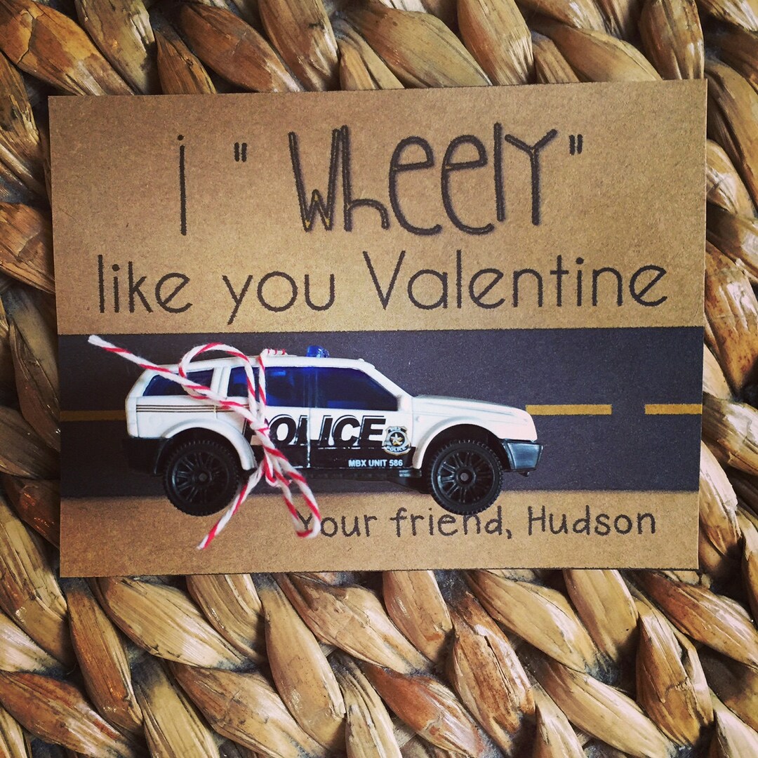 Valentine PRINTABLE- I "wheely"like You Valentine! (INSTANT DOWNLOAD ...