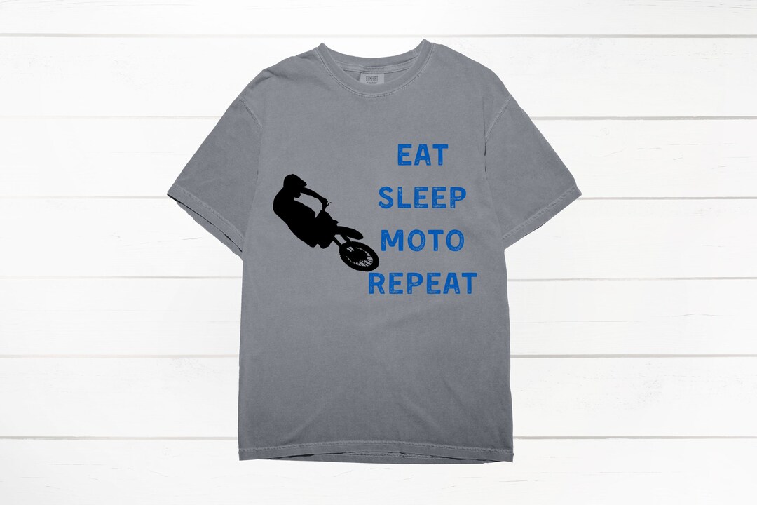 Eat Sleep Moto Repeat SVG - Etsy