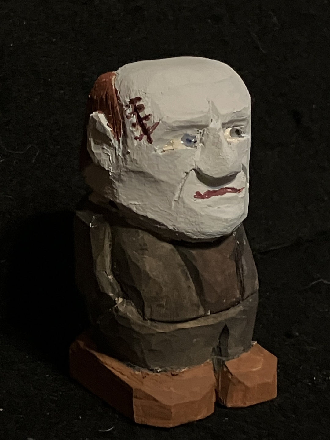 Young Frankenstein Monster Carving - 3 1/2 Inches Tall - Etsy