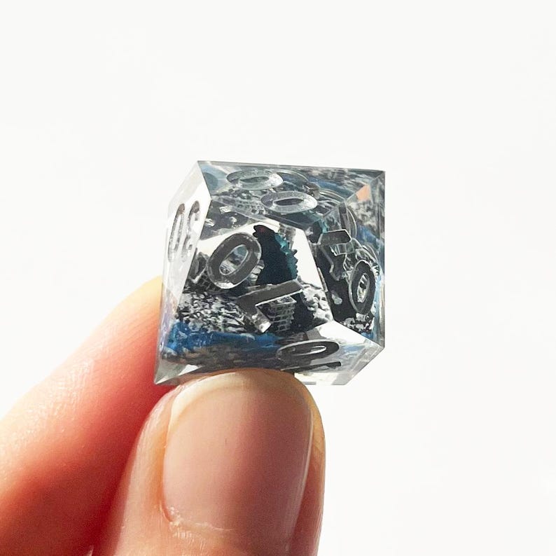 King of the Monsters Dice | Godzilla Vs City Diorama | Resin Disaster ...