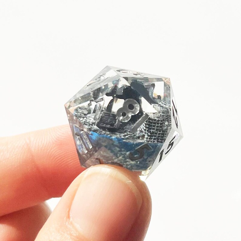 King of the Monsters Dice | Godzilla Vs City Diorama | Resin Disaster ...