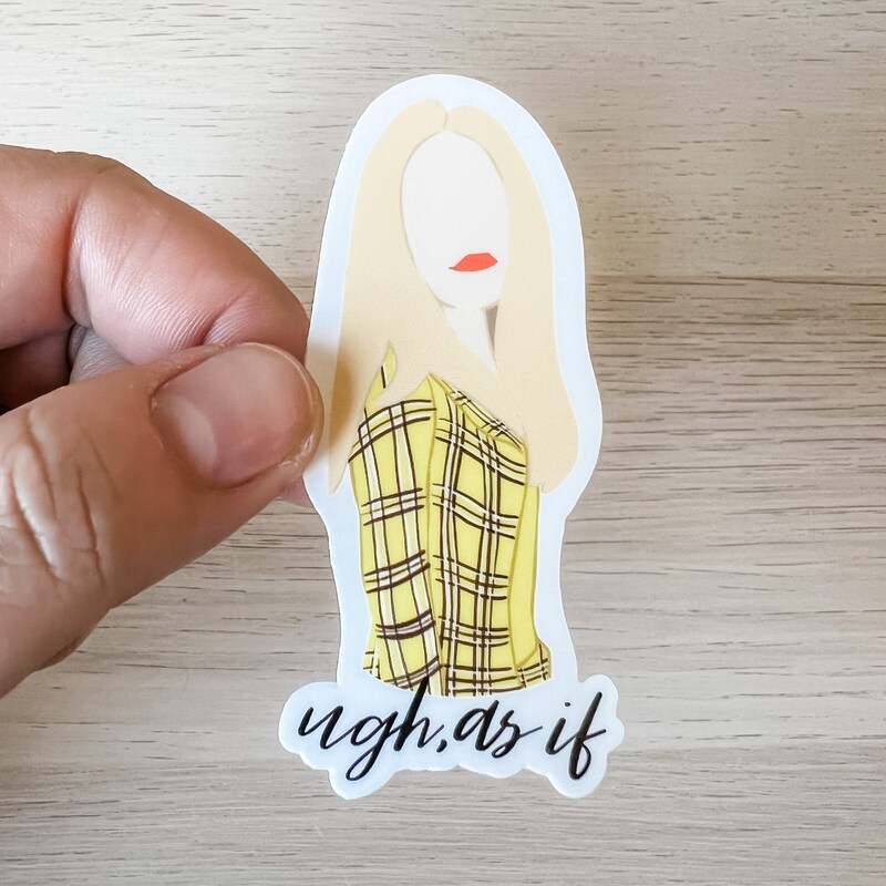 Clueless Laptop Stickers - Etsy