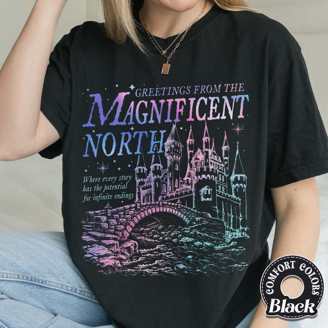 Greeting From the Magnificent North Comfort Colors Shirt, OUABH Book ...