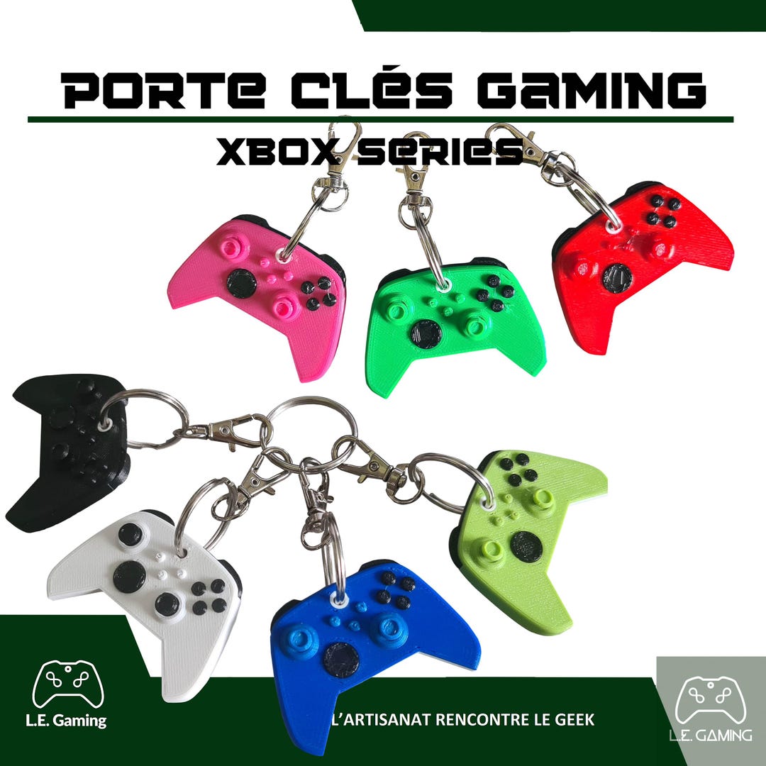 Xbox Series Console Keychain, Geek Keyring - Etsy