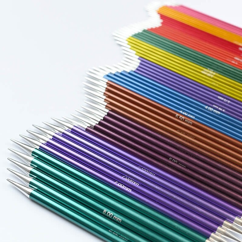 8 Inch (20 Cm) ZING Double Point Knitting Needles Knitter's Pride ...