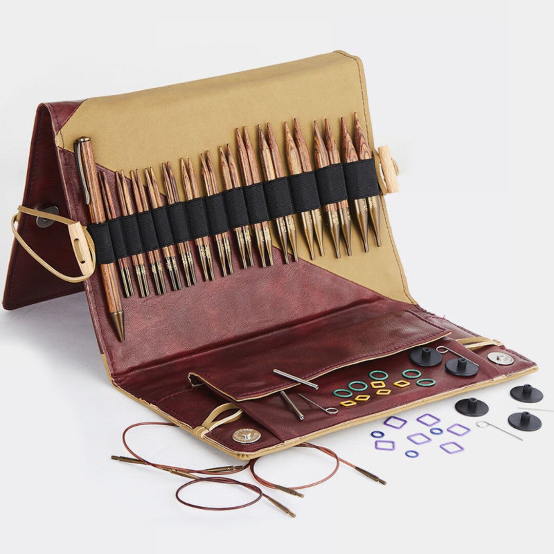 Ginger Short Tip Grande IC Knitting Needle Set - Knitpro - Etsy