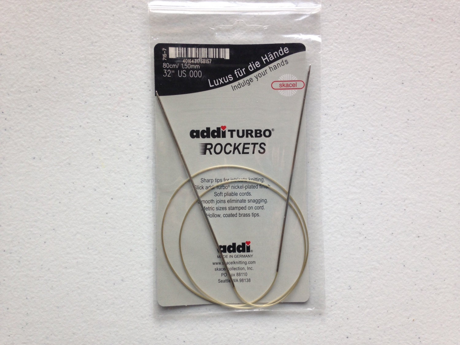 32 Inch (80 Cm) Addi Turbo Rockets® Circular Knitting Needles - Etsy