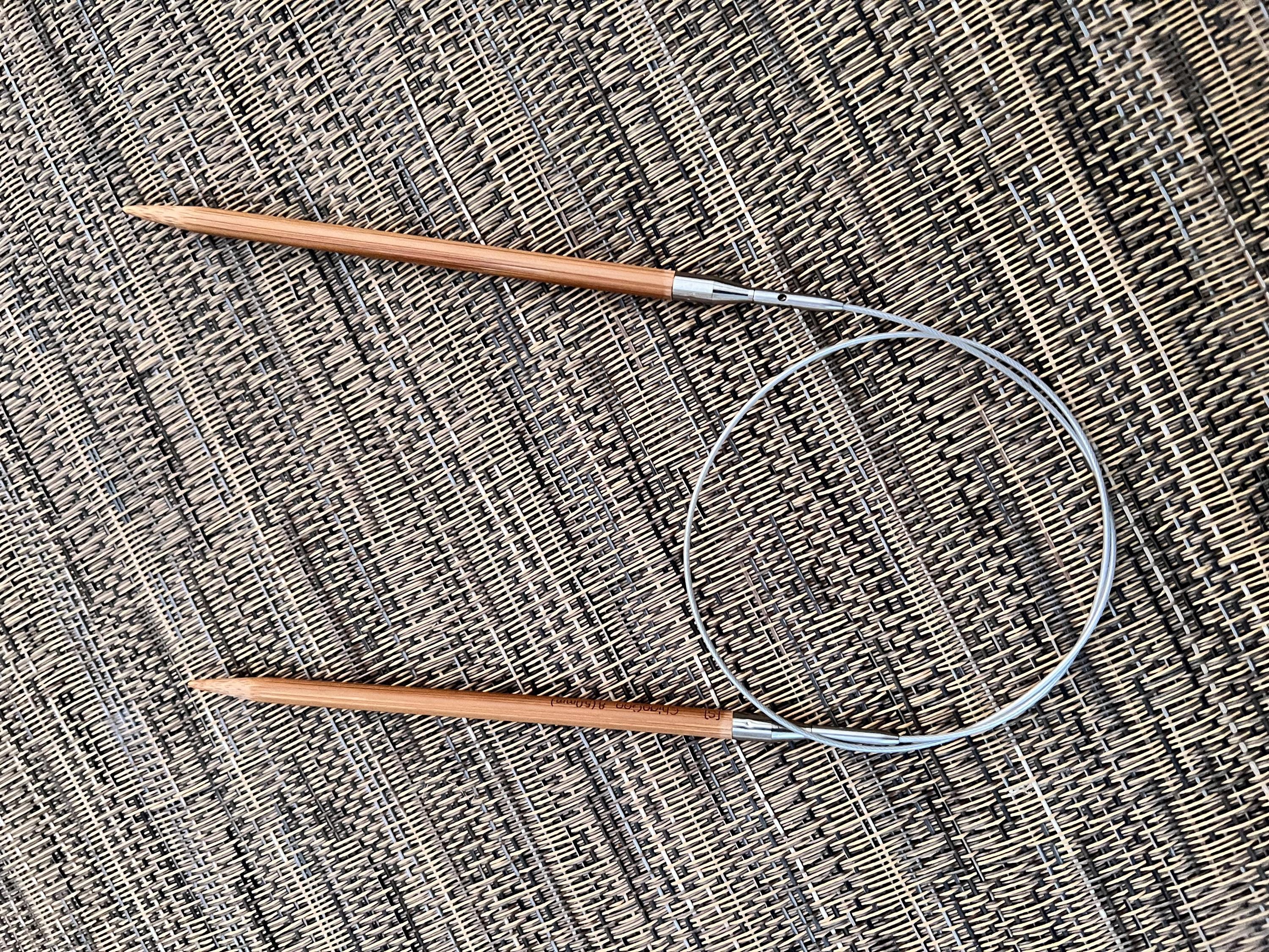 5 Inch SPIN Bamboo Knitting Needle Tips Chiaogoo - Etsy