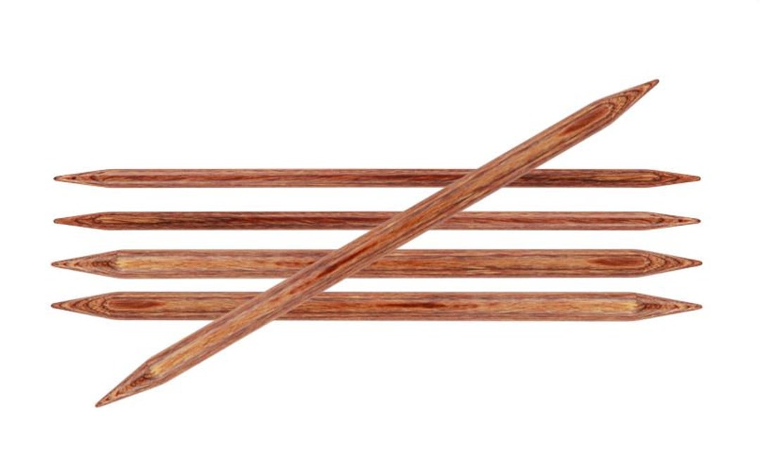 5 Inch (13 Cm) GINGER Double Point Knitting Needles Knitter's Pride ...