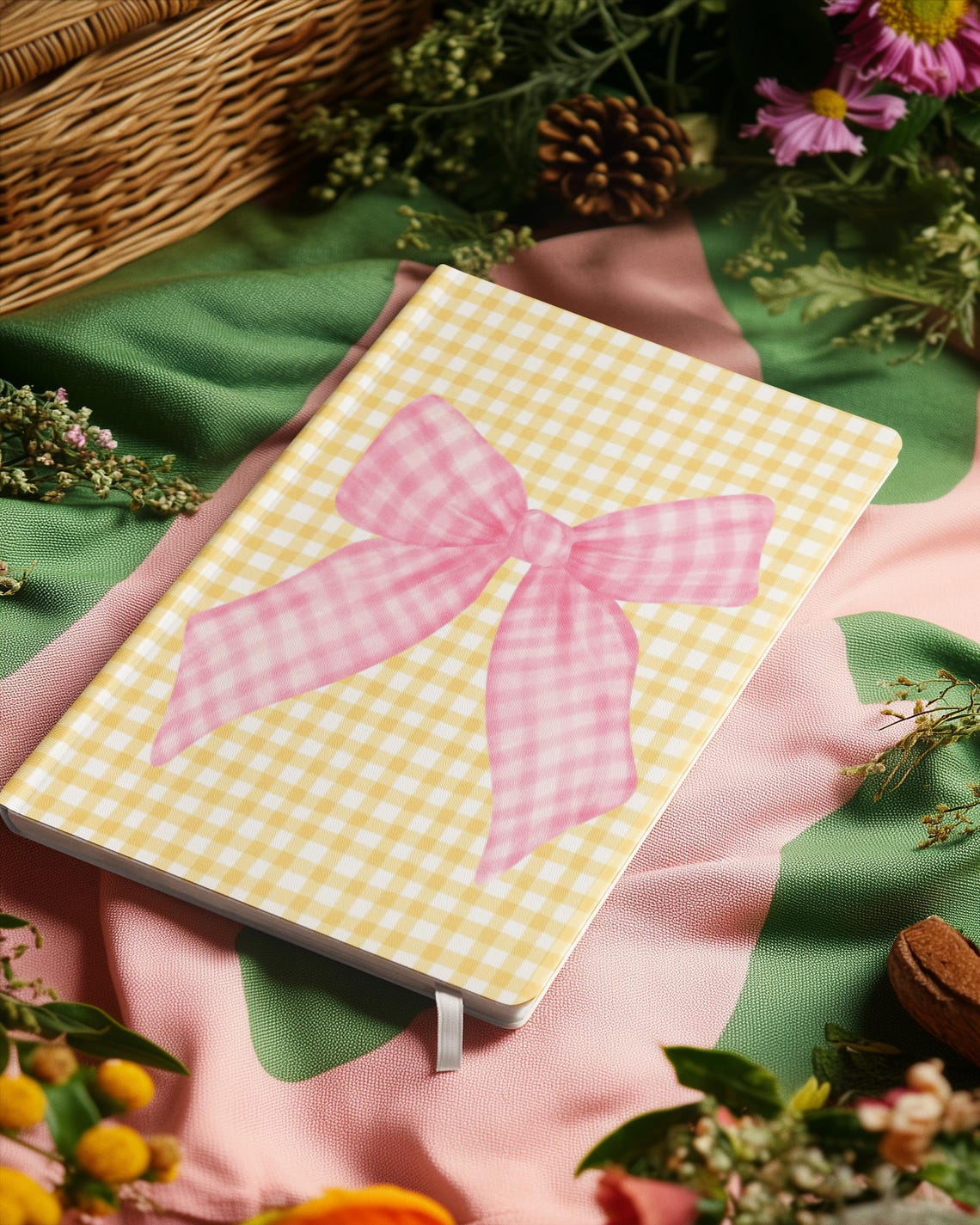 Cute Pink Coquette Journal - Aesthetic Notebook, Vintage Girly Pink ...