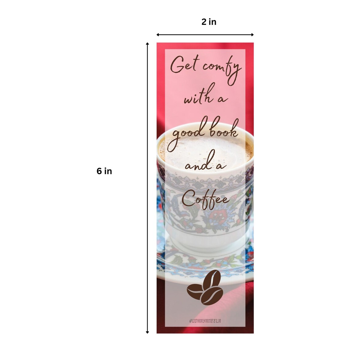 Coffee Quote Bookmarks: Gift for Book Lovers (printable PDF) - Etsy