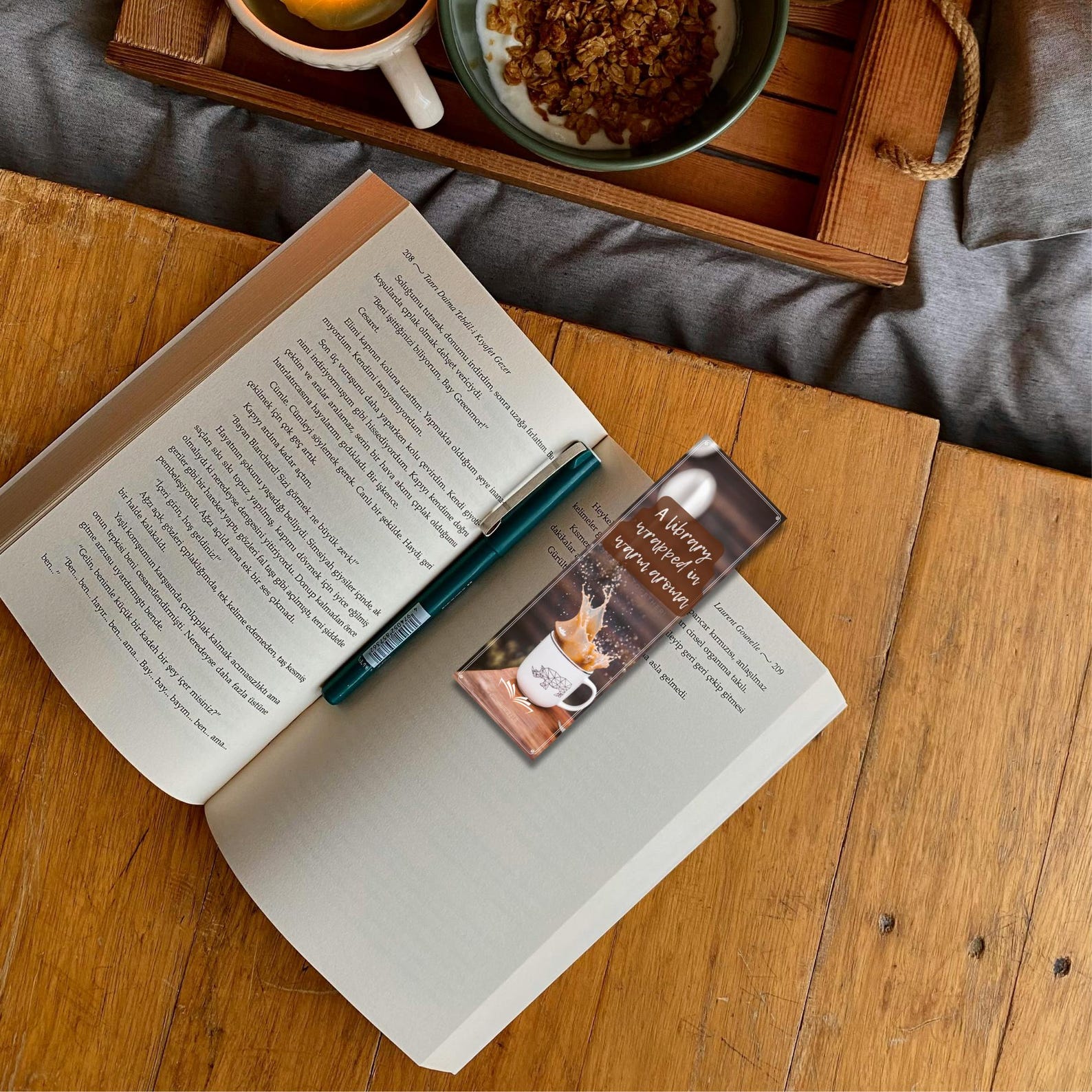 Coffee Quote Bookmarks: Gift for Book Lovers (printable PDF) - Etsy