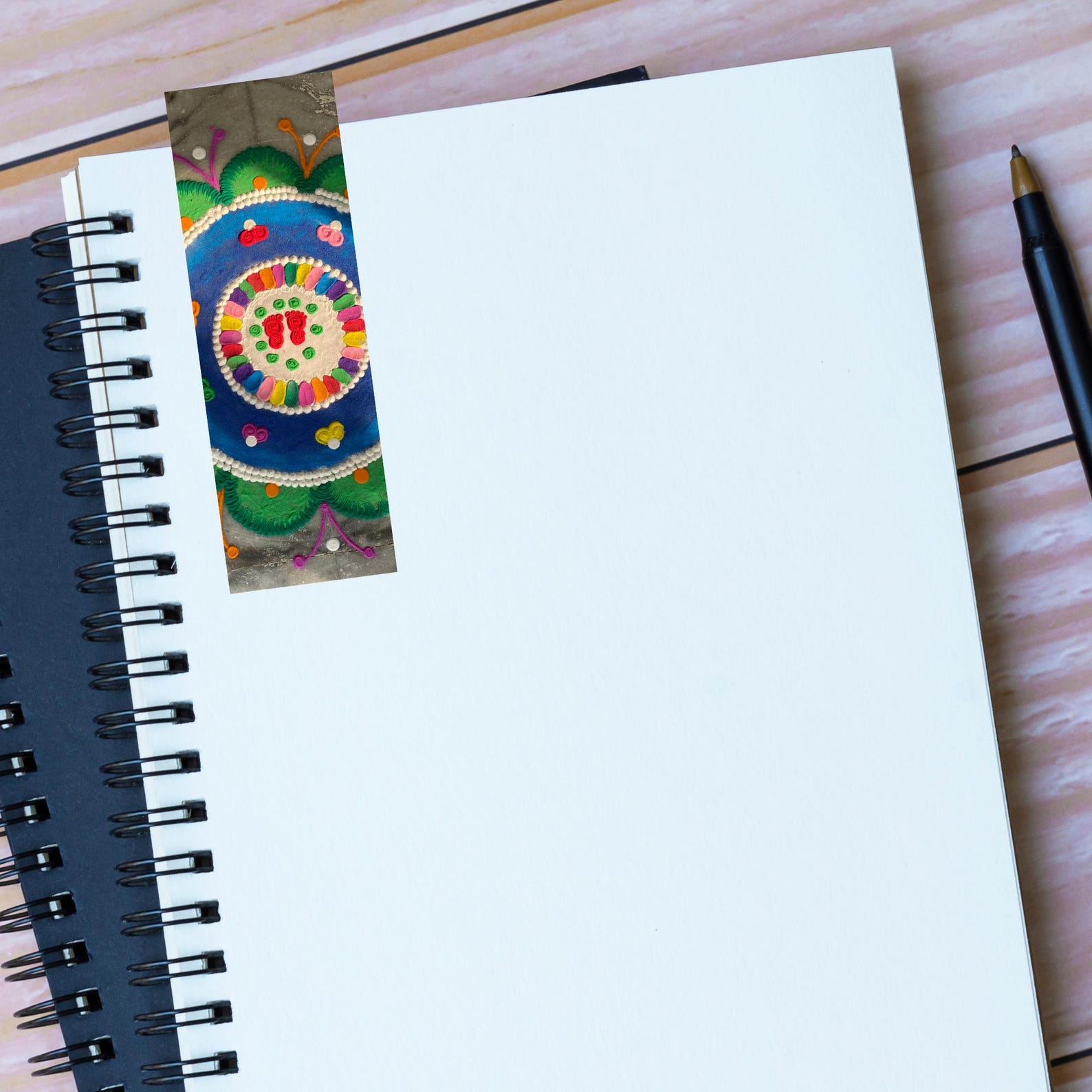 Rangoli Bookmarks: Vibrant Indian Designs (digital Download) - Etsy