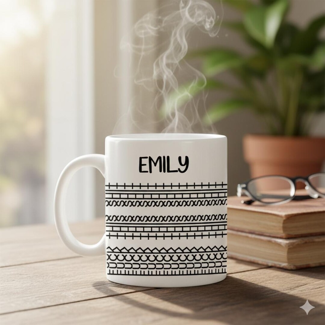Personalized Ceramic Coffee Mug – Custom Hidden Message Cup - Etsy
