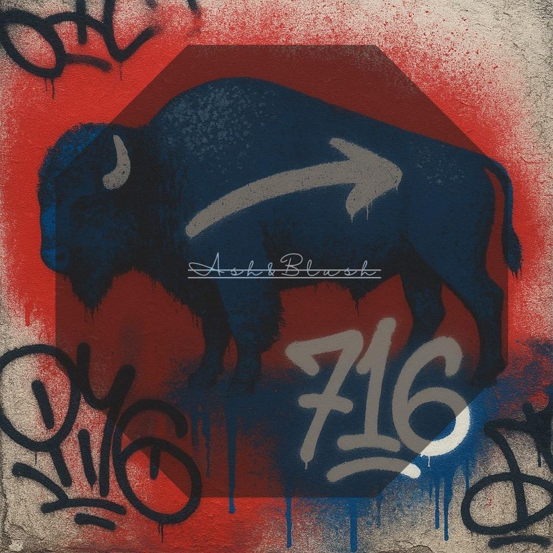 Buffalo Heritage Newspaper Wall Art – Graffiti & Sports Fusion - Etsy UK