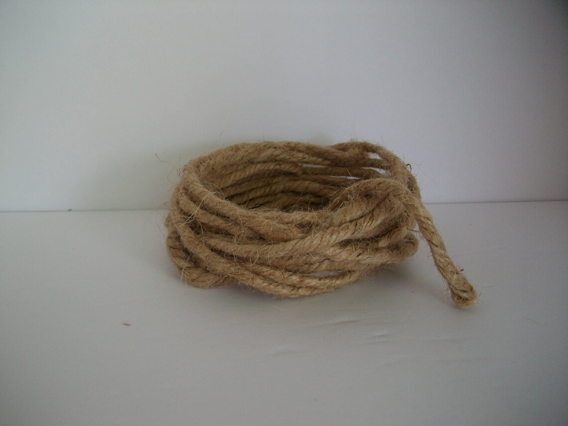 Jute Cord 100 % Natural Extra Thick 4 Ply Jute Cord Twine | Etsy