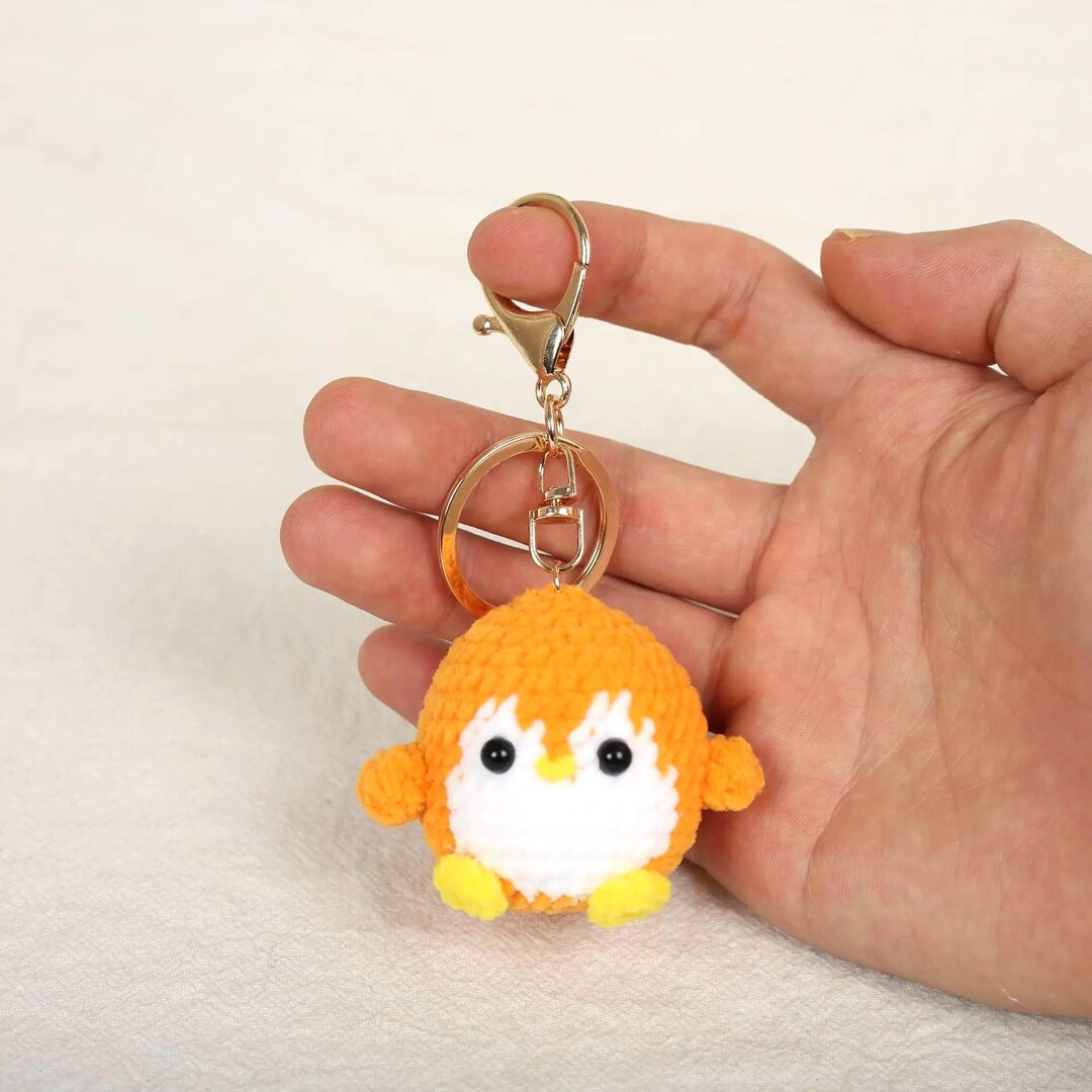 Crochet Baby Animal Key Chains - Etsy