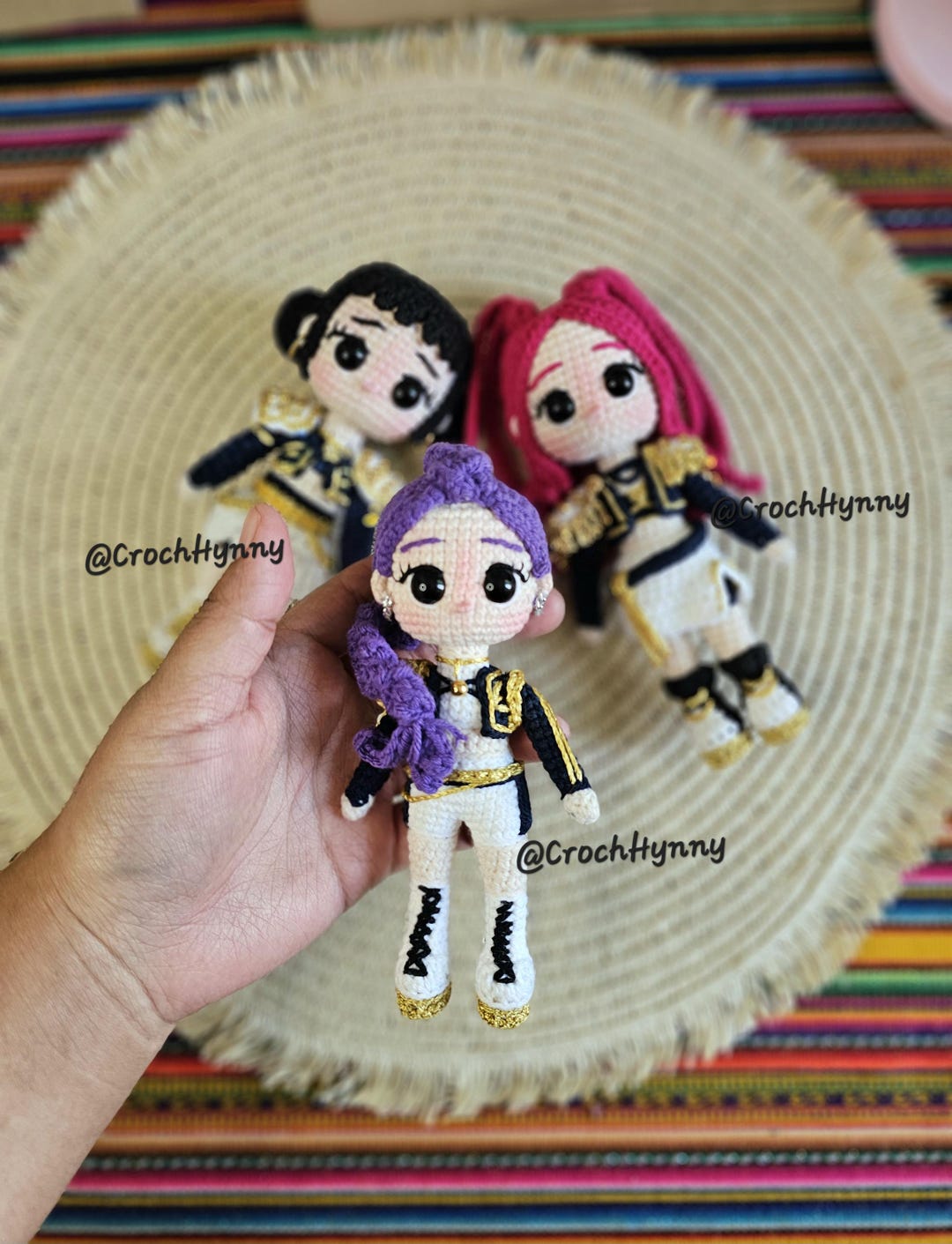 Digital Pattern - K-pop Warriors - Huntrix / Crochhynny - Etsy