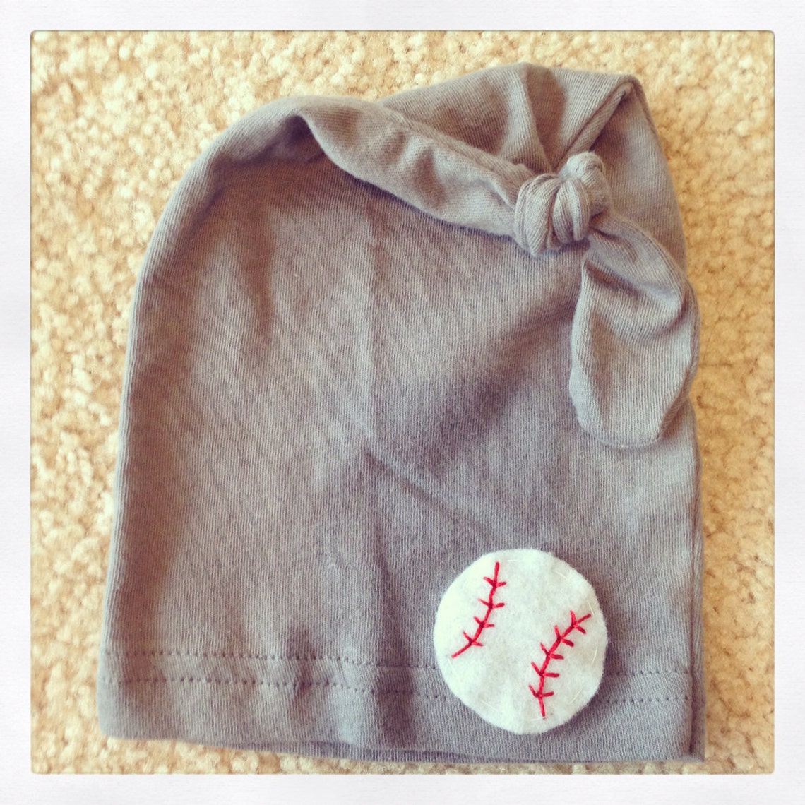 Baseball Hat, Knot Beanie, Mlb Baby, Hospital Hat, Photography Prop ...