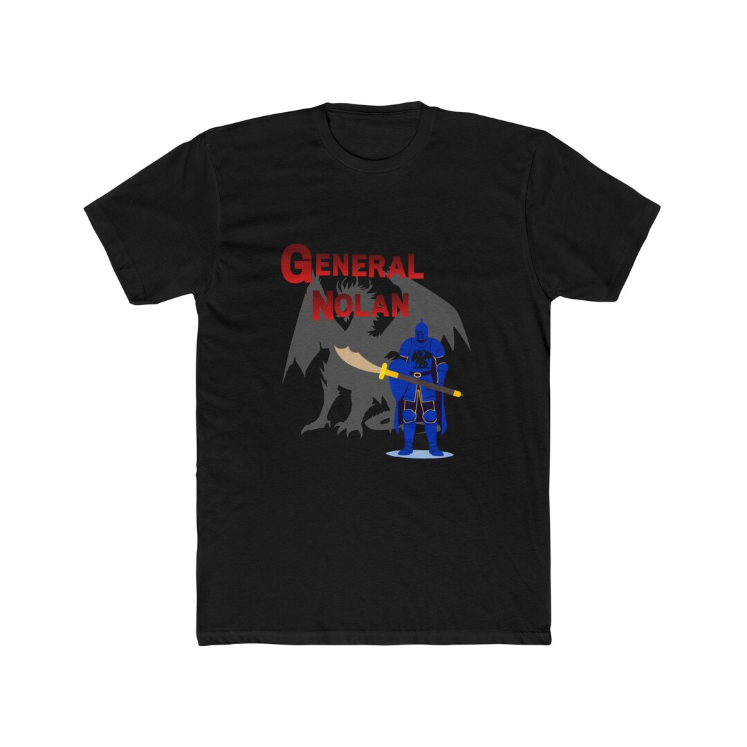 General Nolan Knight Graphic Tee | Medieval Knight Illustration, Name ...