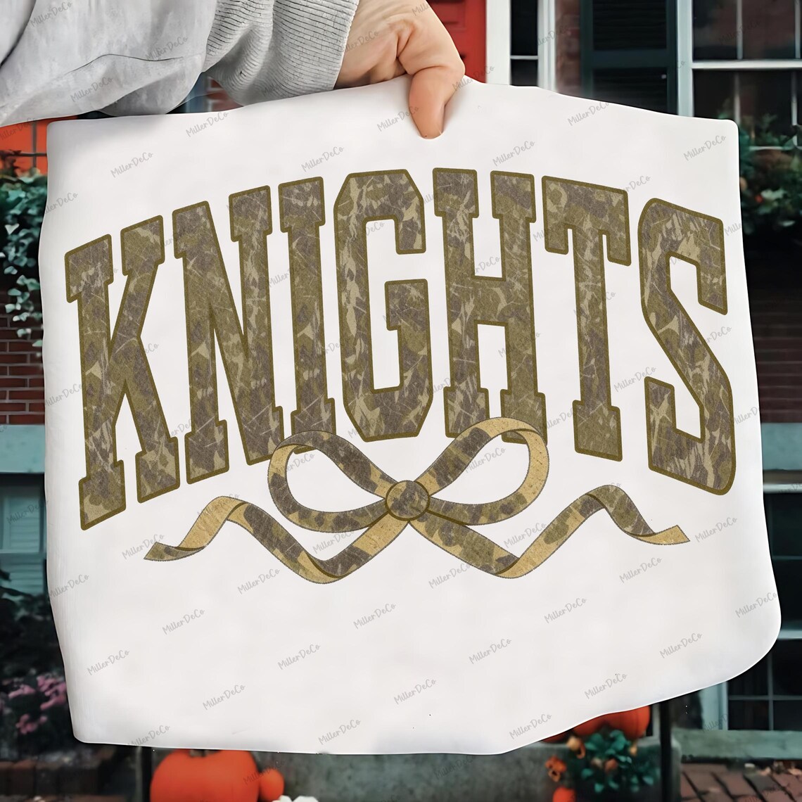 Knights Camo Bow PNG: Mascot Sublimation Design (digital Download) - Etsy