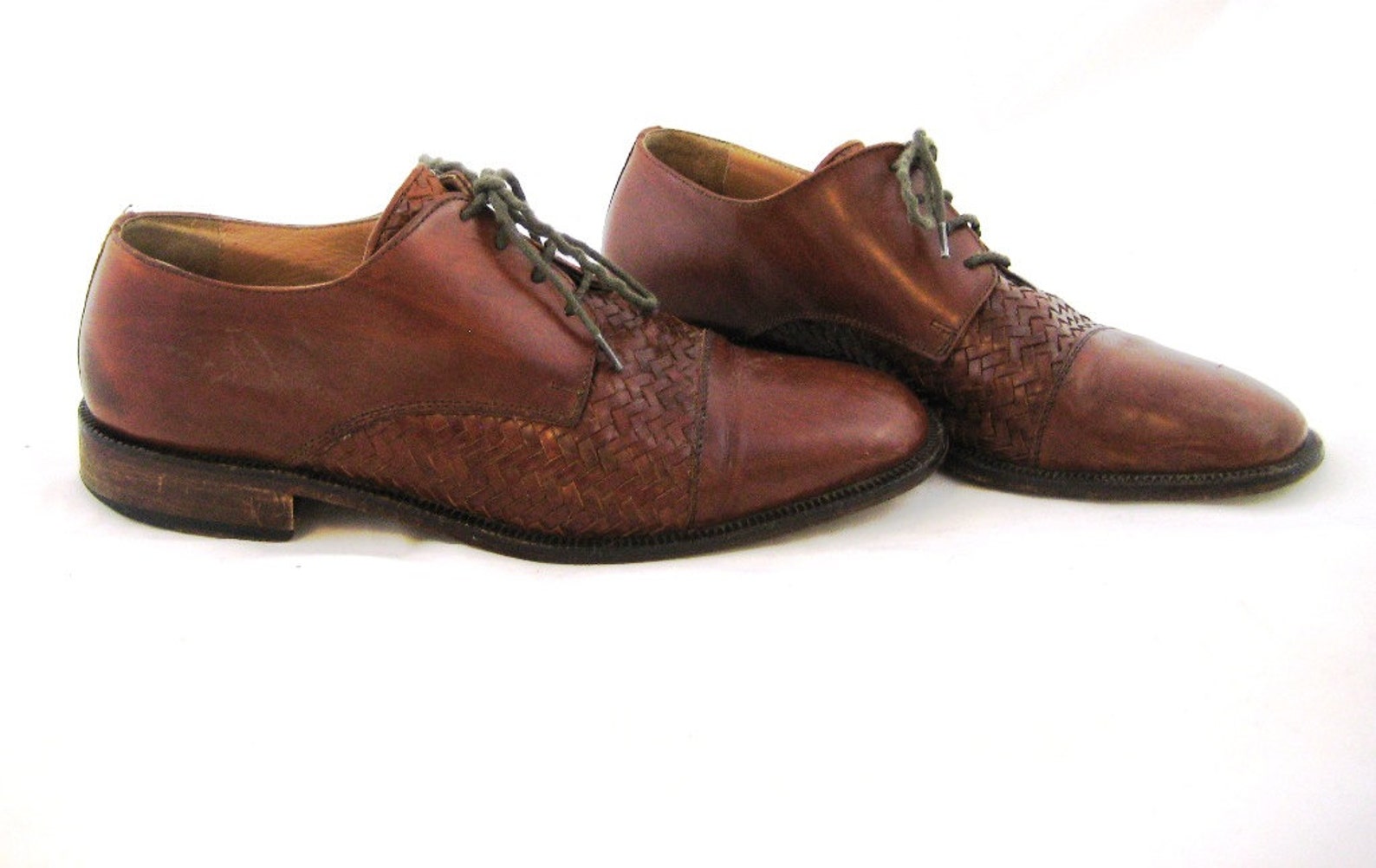70s Brown Leather Shoes, Vintage 1970s Lace up Shoes Made in Italy - Etsy
