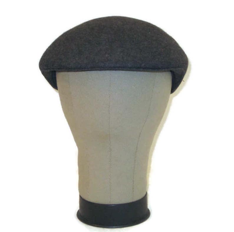 60s Newsboy Cap Gray Flat Cap Wool Gray Newsboy Hat 1960s | Etsy