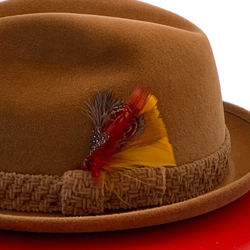 50s Biltmore Hat With Box Vintage 1950s Gold Fedora With - Etsy