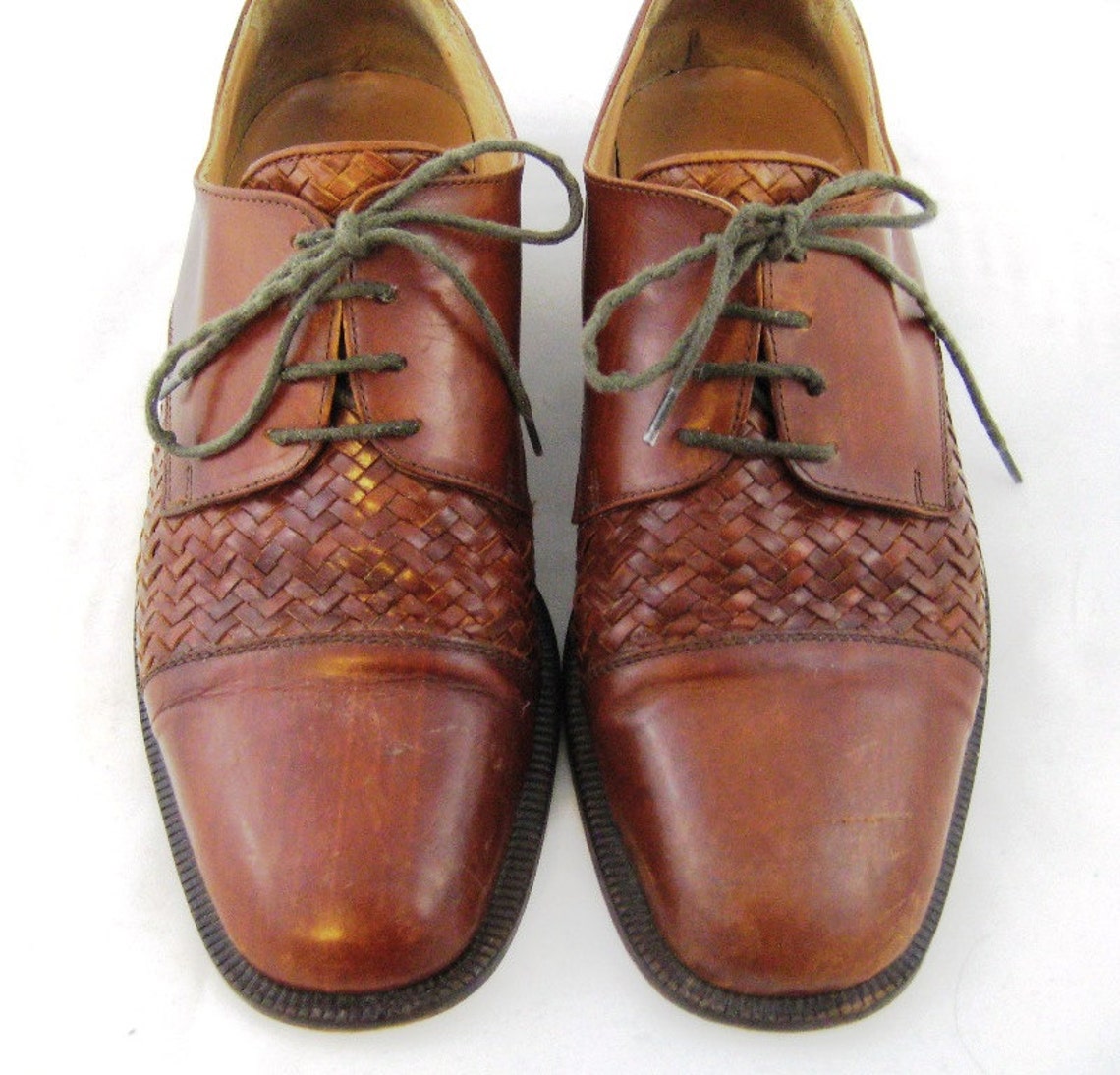 70s Brown Leather Shoes, Vintage 1970s Lace up Shoes Made in Italy - Etsy