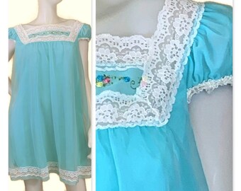 Short Nightie - Etsy