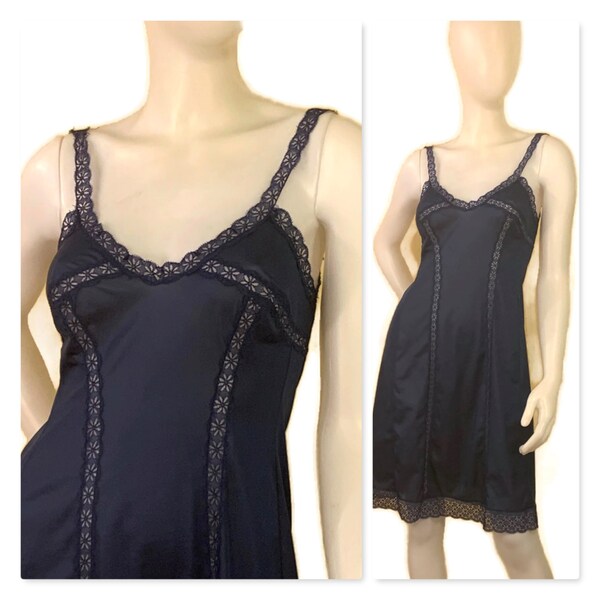 Navy Blue Full Slip - Etsy