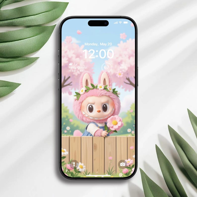 Labubu Live and Static Wallpaper Bundle of 6 | 2 Live Wallpapers + HD ...